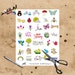 Spring Printable Stickers, Daily Journal Stickers - Etsy