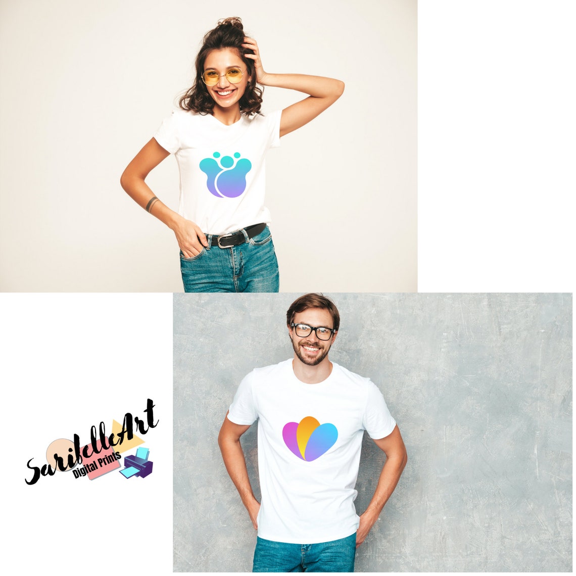 Colorful Shapes Printable Stickers Printable Sticker Sheet - Etsy