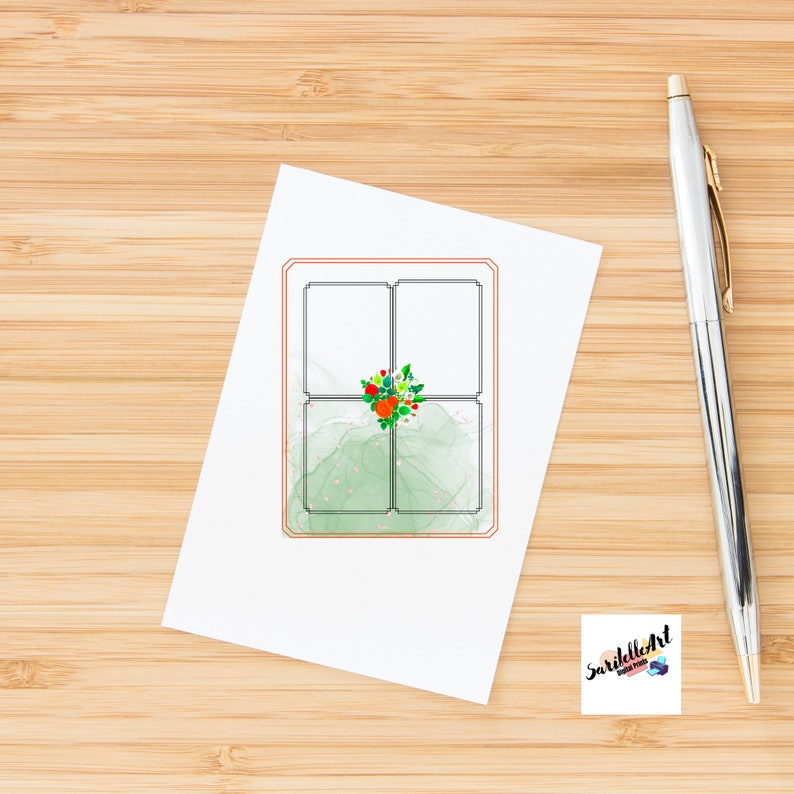 Floral Mini Writing Paper Printable Stickers Printable - Etsy