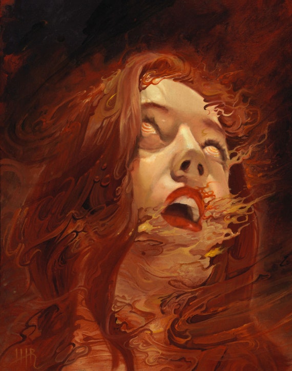 The Ecstatic. Limited Edition Signed/numbered 9x11 Fine | Etsy