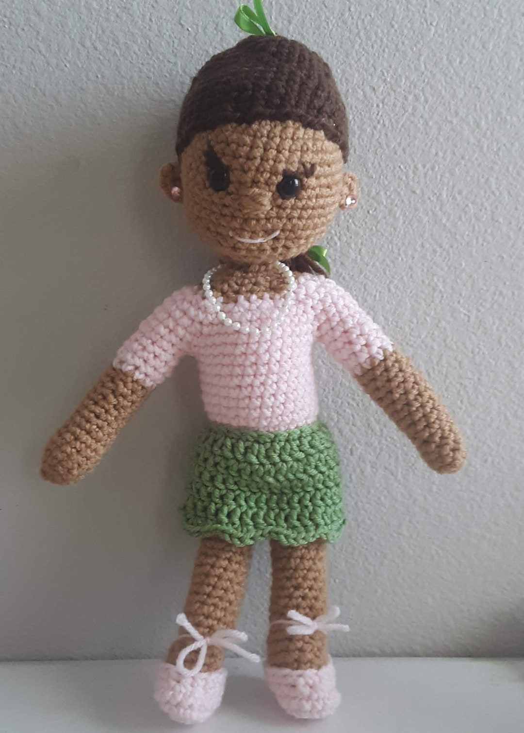 HBCU Doll, African American Sorority Doll, Pink and Green, Future Alpha ...