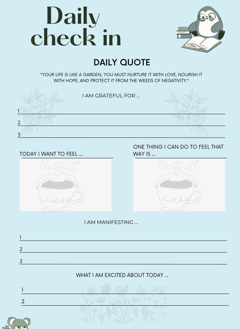 Gratitude Journal for Teens - Etsy