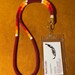 Red Native Wrap Beaded Lanyard - Etsy