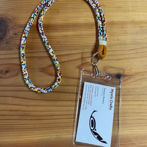 Candy- NATIVE BEADED Lanyard - Mix of Colours - Etsy