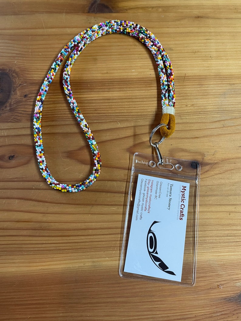 Candy- NATIVE BEADED Lanyard - Mix of Colours - Etsy