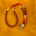 Red Native Wrap Beaded Lanyard - Etsy