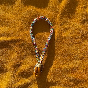 Beaded Keychain - Etsy