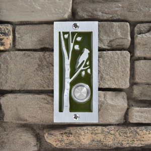 Song Bird Doorbell With Lighted Button - Etsy