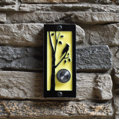 Hummingbird Doorbell With Lighted Button - Etsy