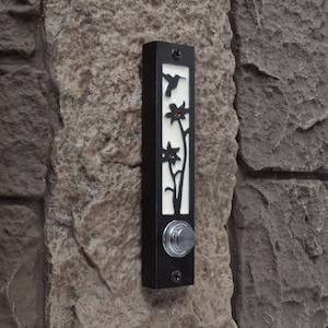 Hummingbird Doorbell With Lighted Button - Etsy