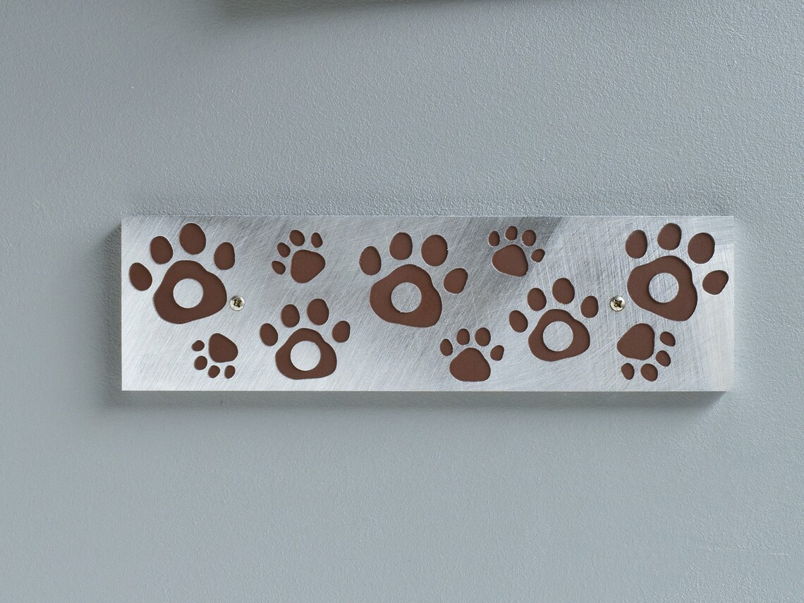 Paw Print Key Holder Magnetic - Etsy