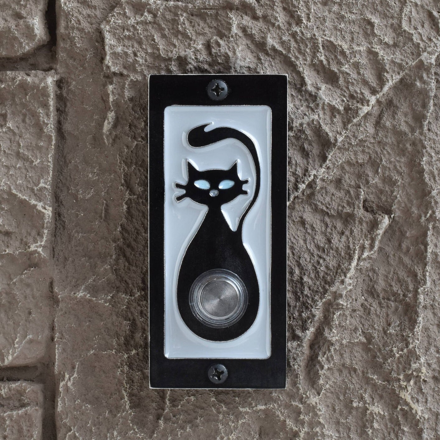 Cat Doorbell With Lighted Button - Etsy Canada