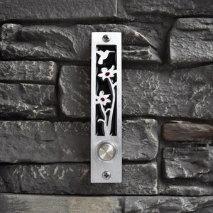 Hummingbird Doorbell With Lighted Button - Etsy