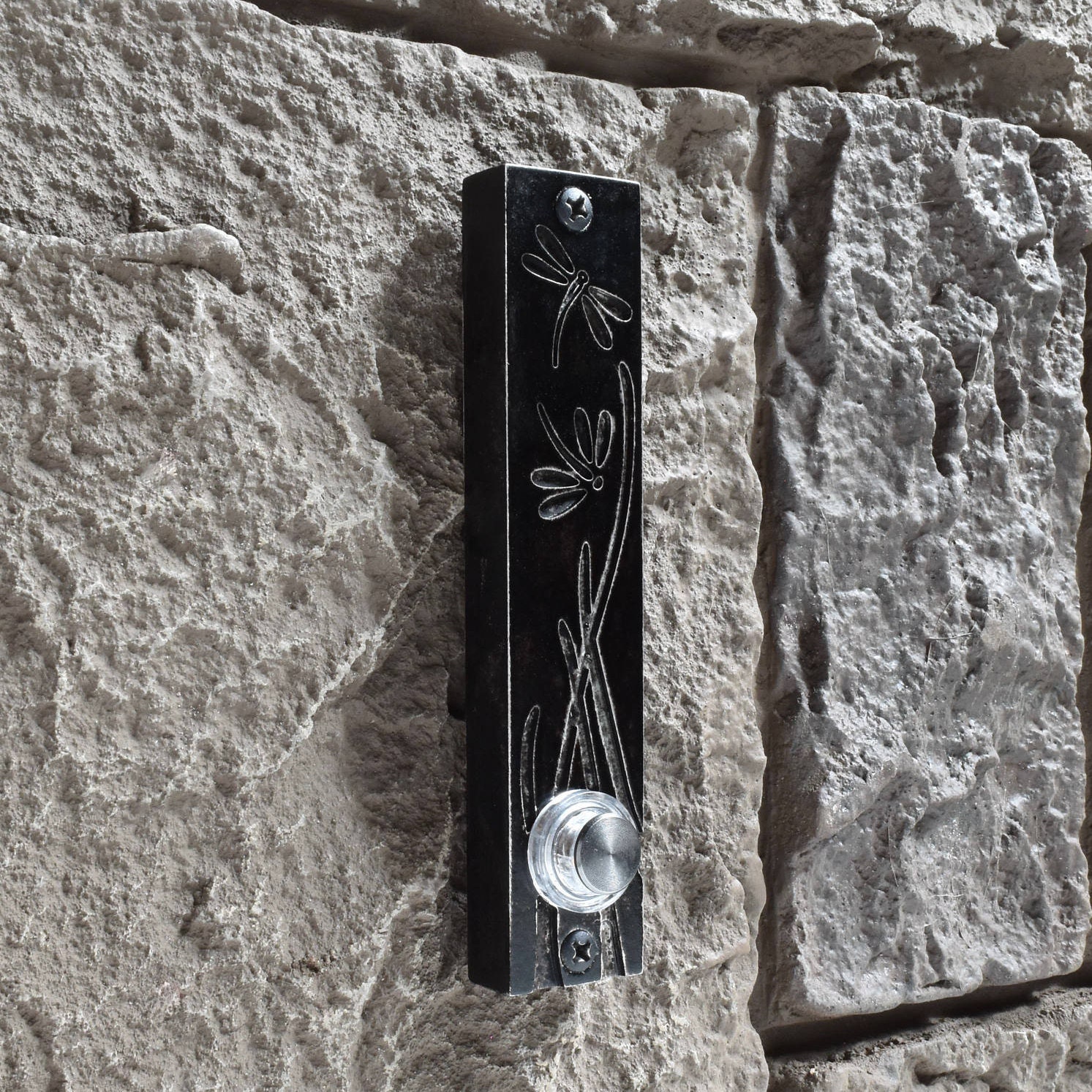 Dragonfly Doorbell With Lighted Button - Etsy