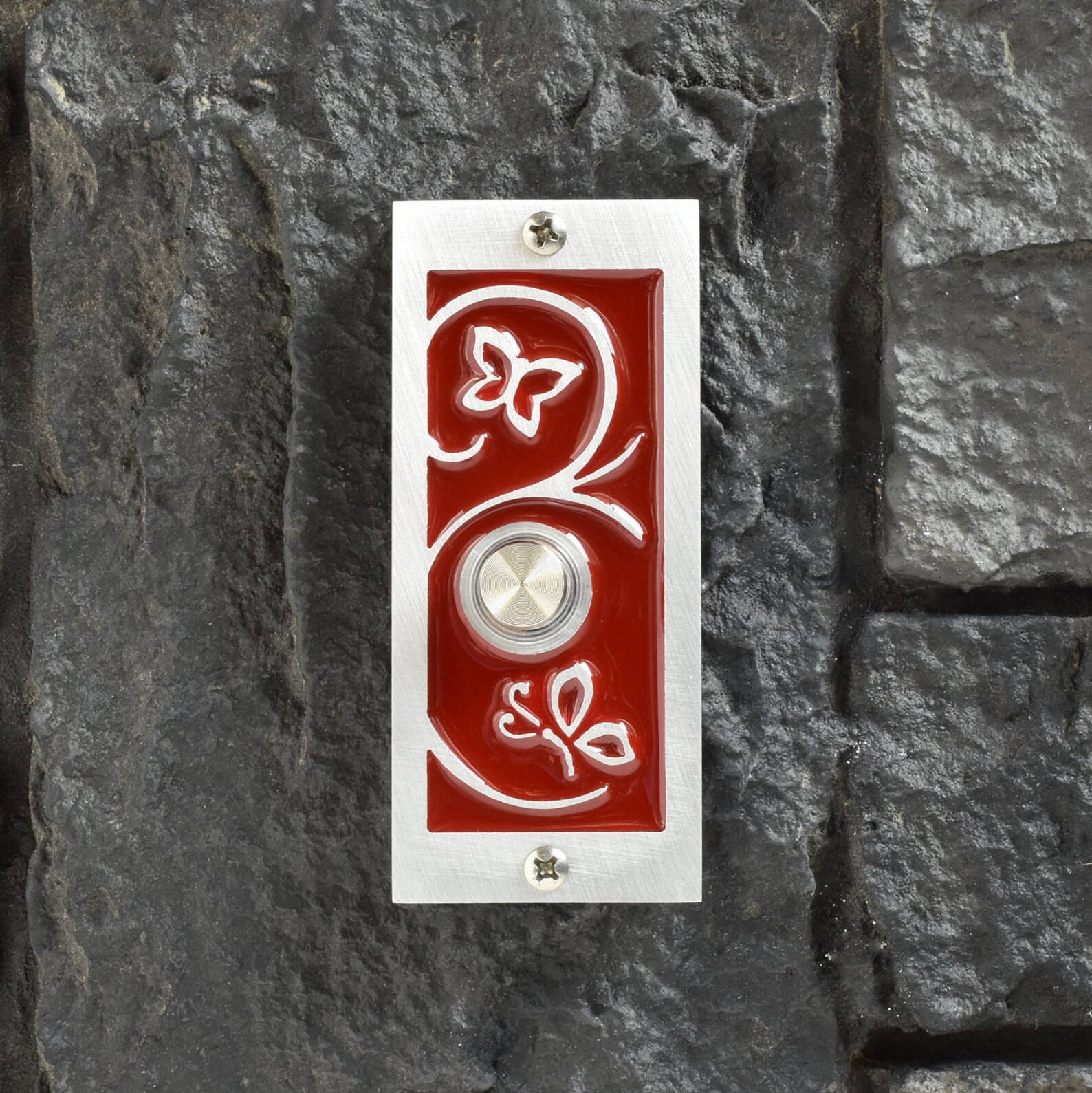 Butterfly Doorbell With Lighted Button - Etsy