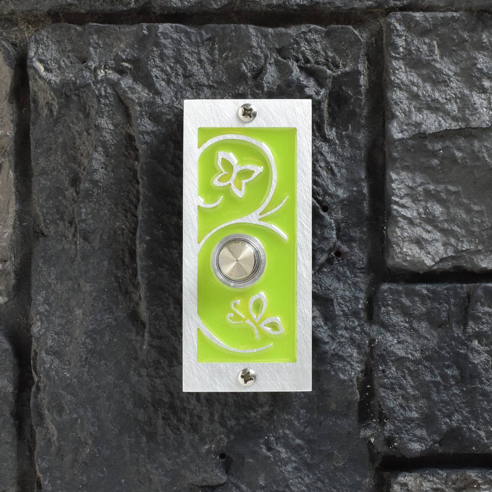 Butterfly Doorbell With Lighted Button - Etsy