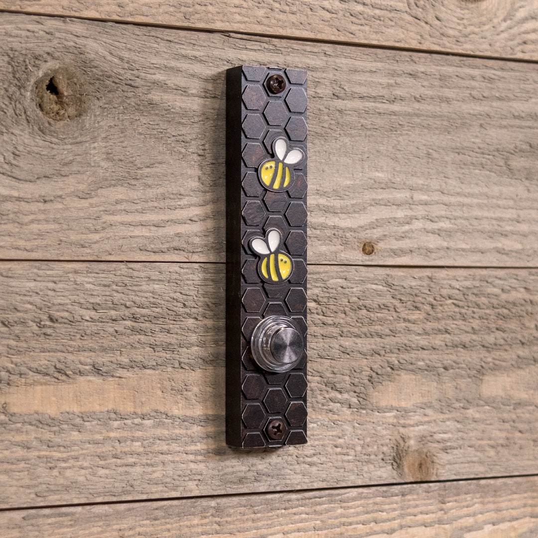 Bee Doorbell With Lighted Button - Etsy