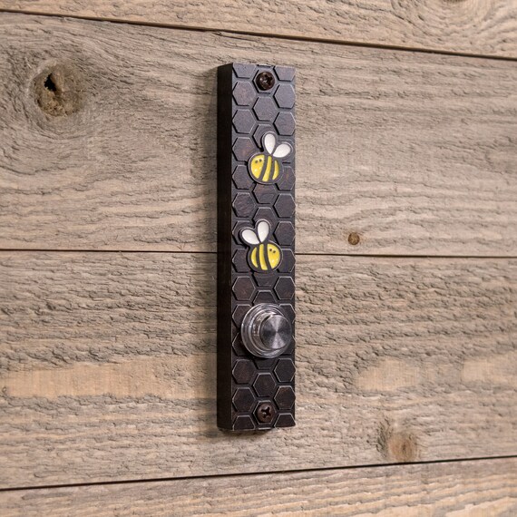 Bee Doorbell With Lighted Button - Etsy