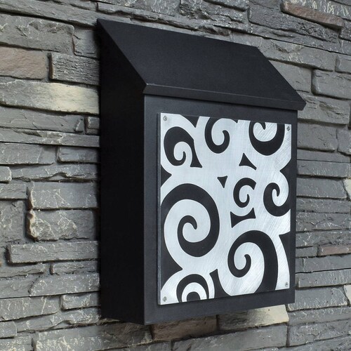 Modern Contemporary Mailbox Personalized Wall Mount | Etsy