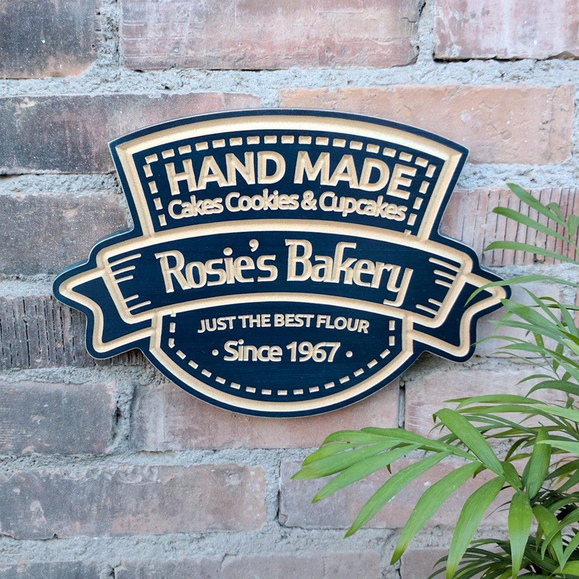 Custom Hand Made Sign Man Cave Sign Kitchen Personalized | Etsy