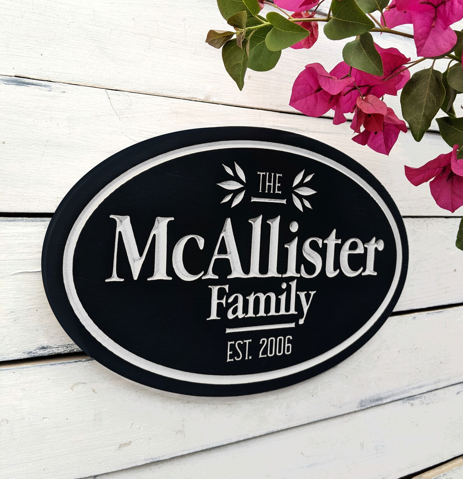 14 X 9 Family Name Engraved Plaque Housewarming - Etsy
