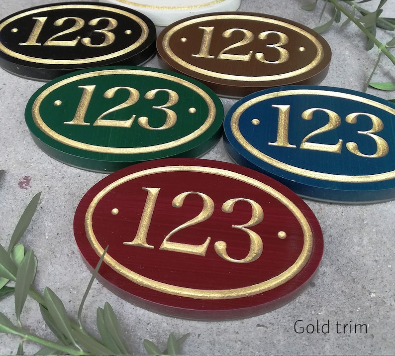 11 X 10 Mailbox House Number Sign Mailbox Number | Etsy