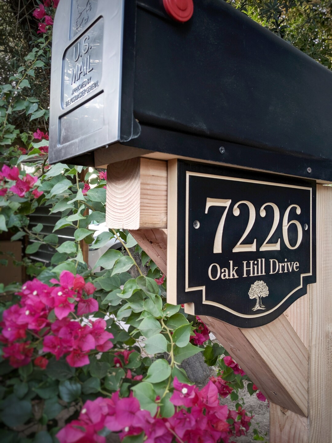 12" X 9" Mailbox House Number Sign, Mailbox Number, Realtor Closing ...