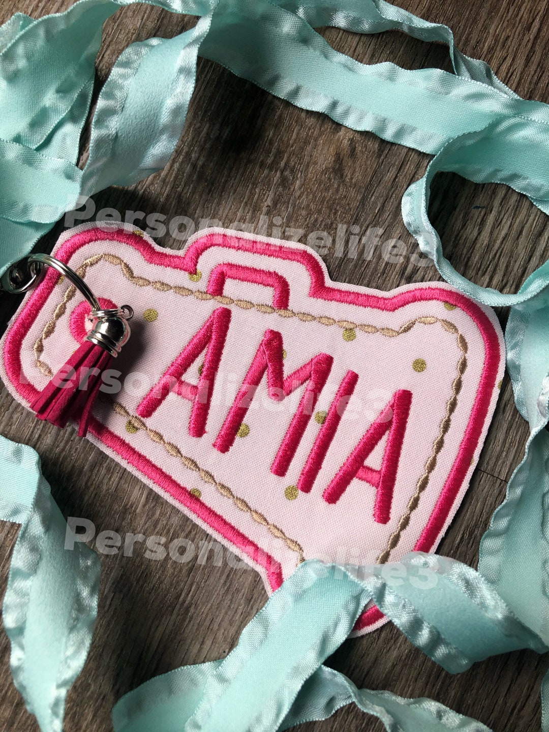 Personalized Megaphone Name Tag,backpack Name Tags, Monogrammed ...