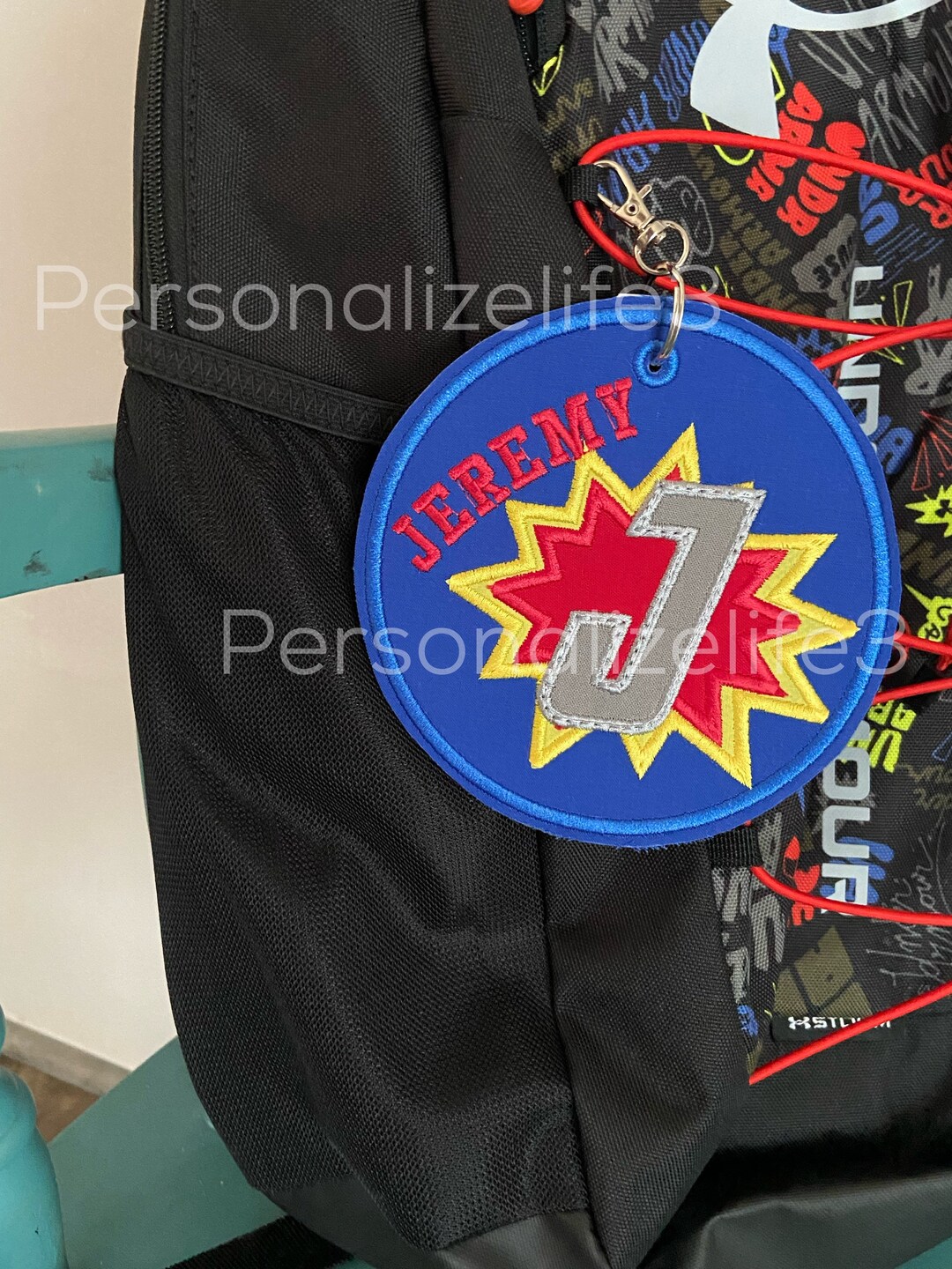 Personalized Name Tag,backpack Name Tags, Fun Backpack Tags,back to ...