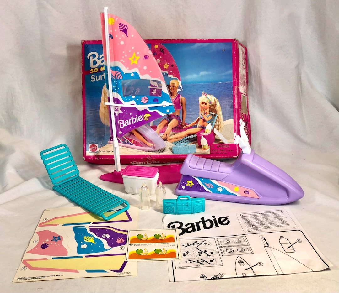Barbie so Much to Do Surf Set Complete - Etsy