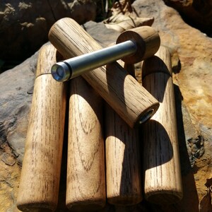 5 PACK Hickory Fire Piston's FREE Shipping* Wood Handle Camping ...