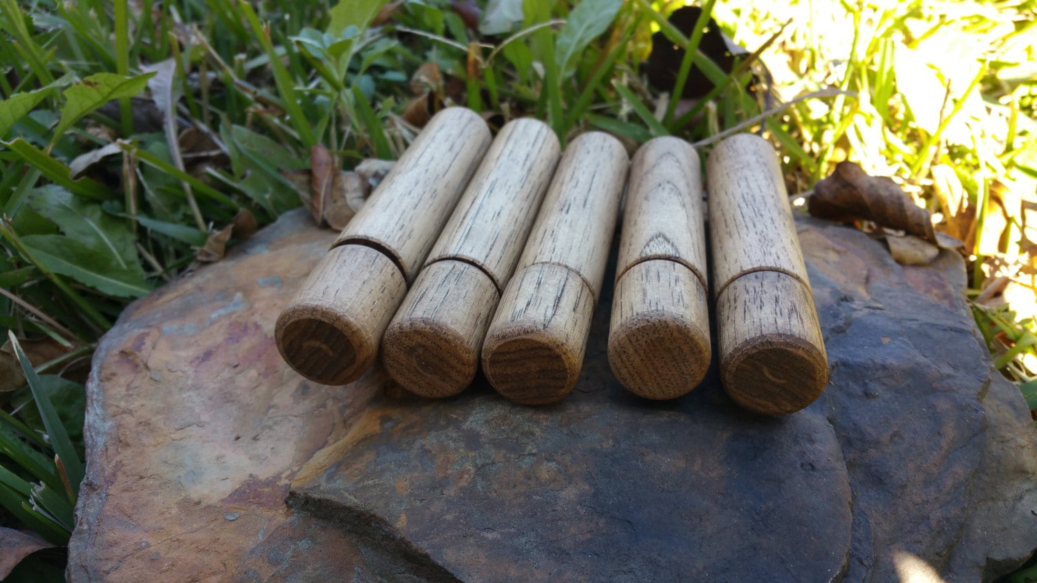 5 PACK Hickory Fire Piston's FREE Shipping* Wood Handle Camping ...