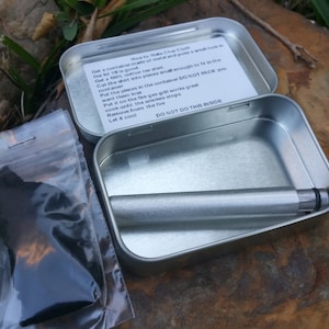 Altoid Tin Fire Piston Kit Camping Hunting Survival Prepper Scouts Etsy ...