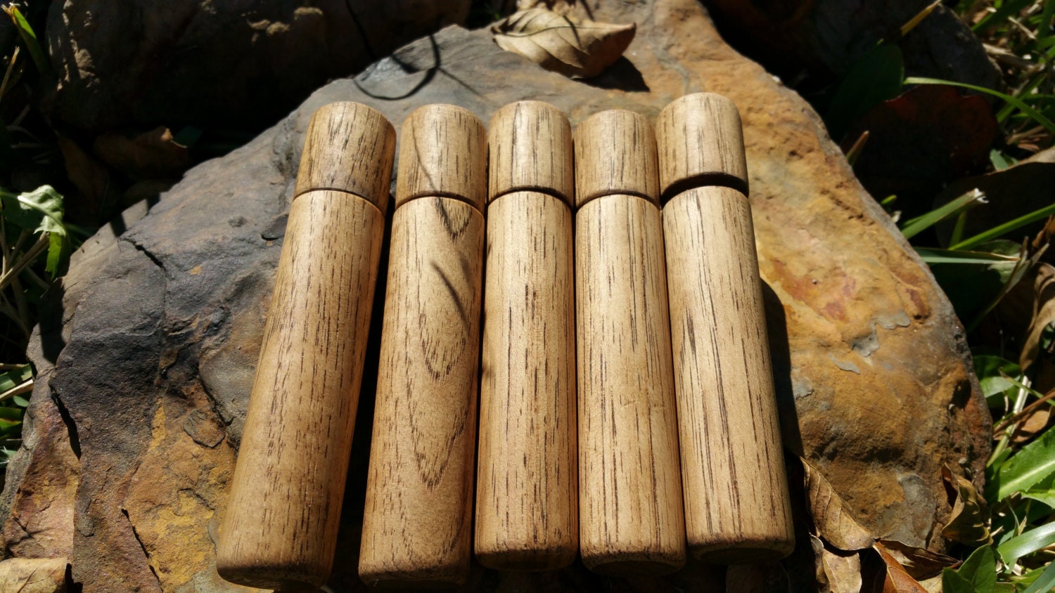 5 PACK Hickory Fire Piston's FREE Shipping* Wood Handle Camping ...