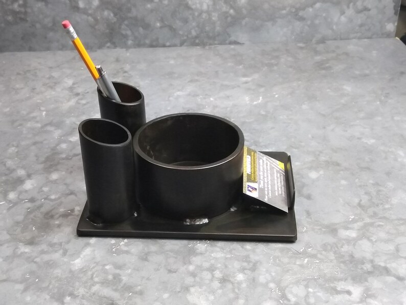 The Snake Eyes. Custom Welded Desk Organizer From Up-cycled - Etsy