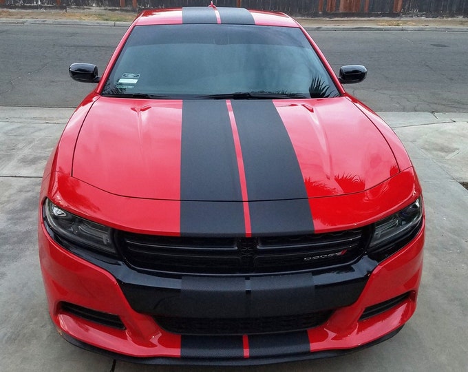 Hood Racing Rally Stripes 10 Set of 2 Auto Graphic Vinyl Car Decal ...