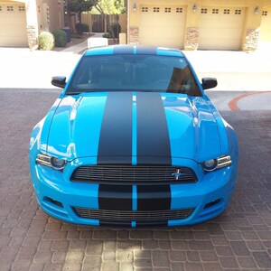 Ford Mustang 7" Vinyl Rally Stripes Racing Stripe Kit - Multiple Colors ...