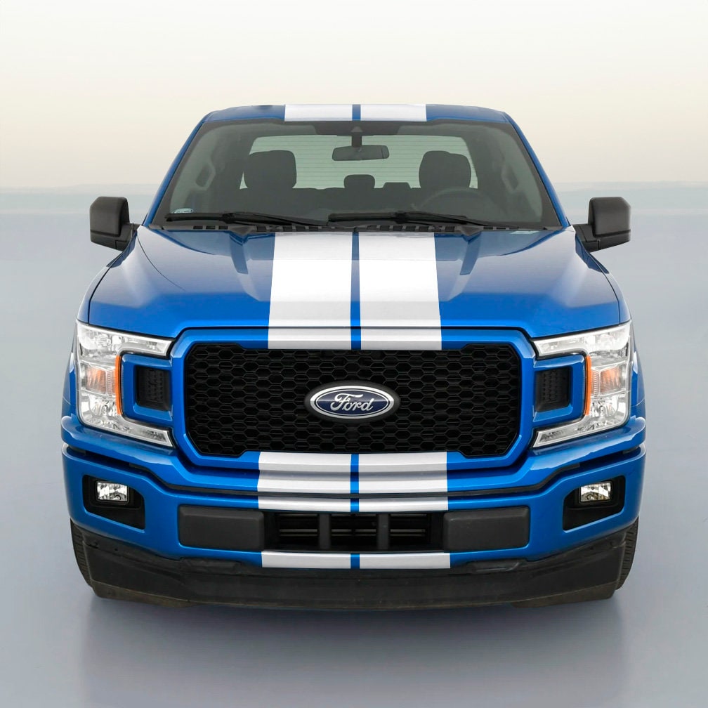 Ford F150 8" Vinyl Rally Stripes Racing Stripe Kit - Multiple Colors ...