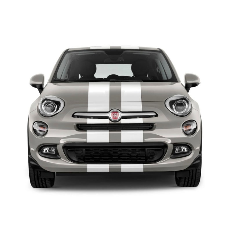 6 Vinyl Rally Stripes Racing Stripe Kit for Fiat 500 | Etsy