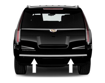 Chrome Rear Bumper Trim Molding Kit for 2015-2020 GMC Yukon / | Etsy