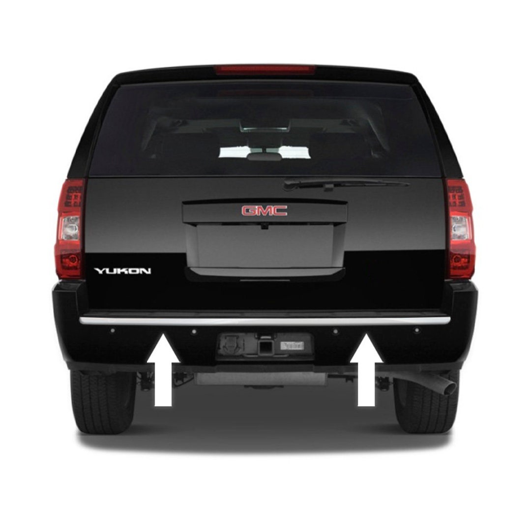 Chrome Rear Bumper Trim Molding Kit for 07-14 GMC Yukon / Yukon XL - Etsy