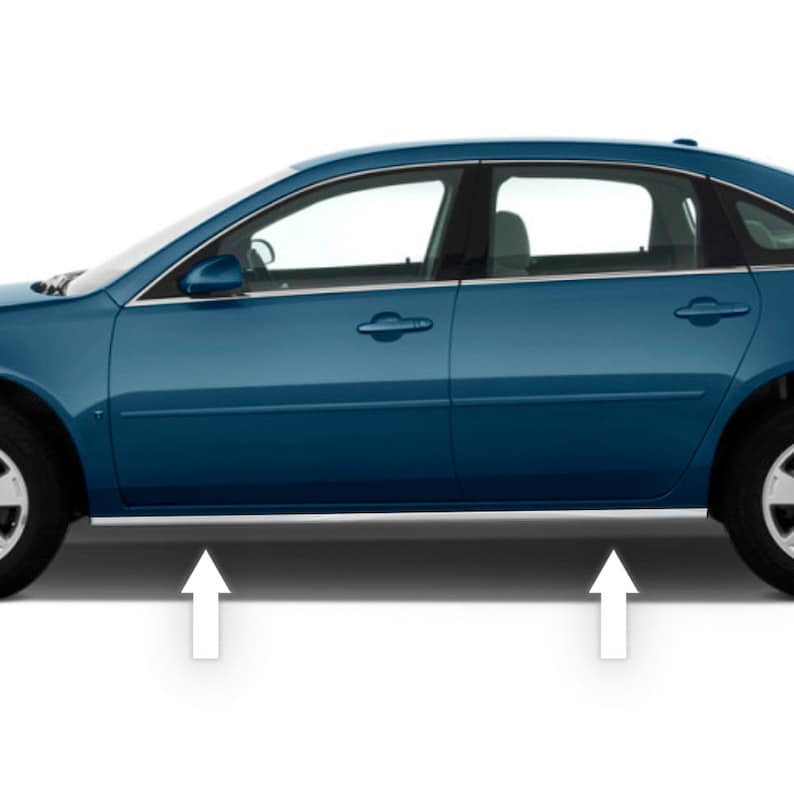 Rocker Panel Chrome Trim Side Molding for Chevy Impala | Etsy