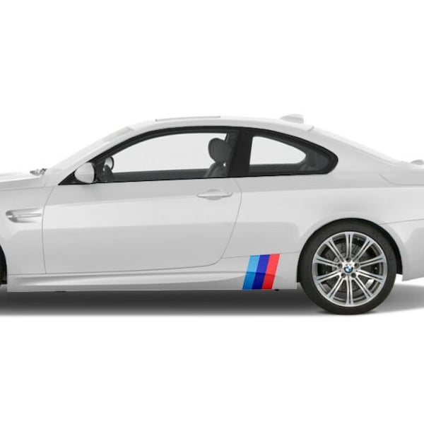Bmw M Stripe Decal - Etsy
