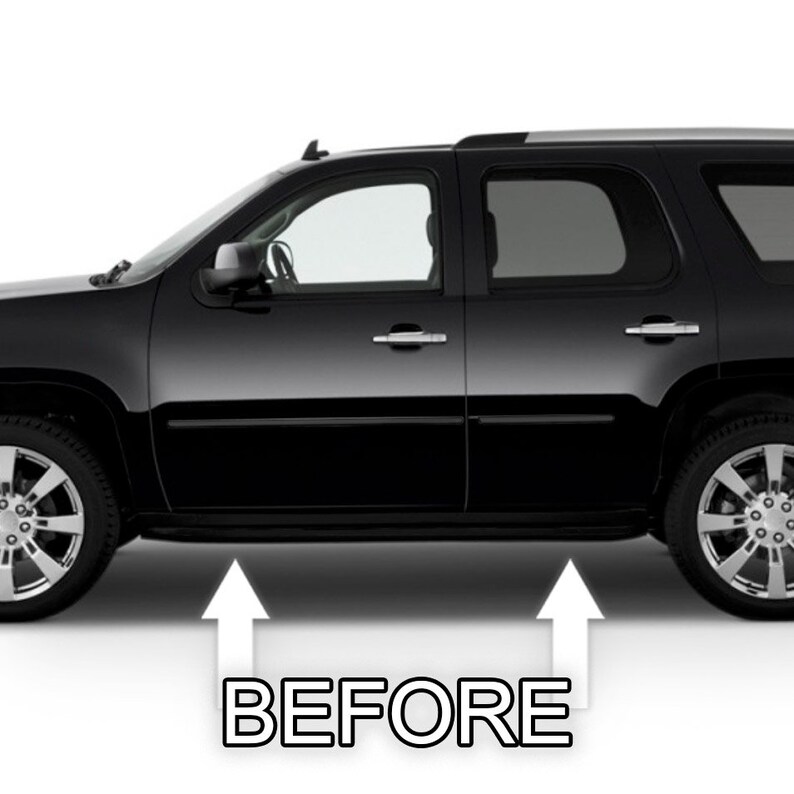 Chrome Running Board Trim Molding Kit for 2007-2014 GMC Yukon | Etsy