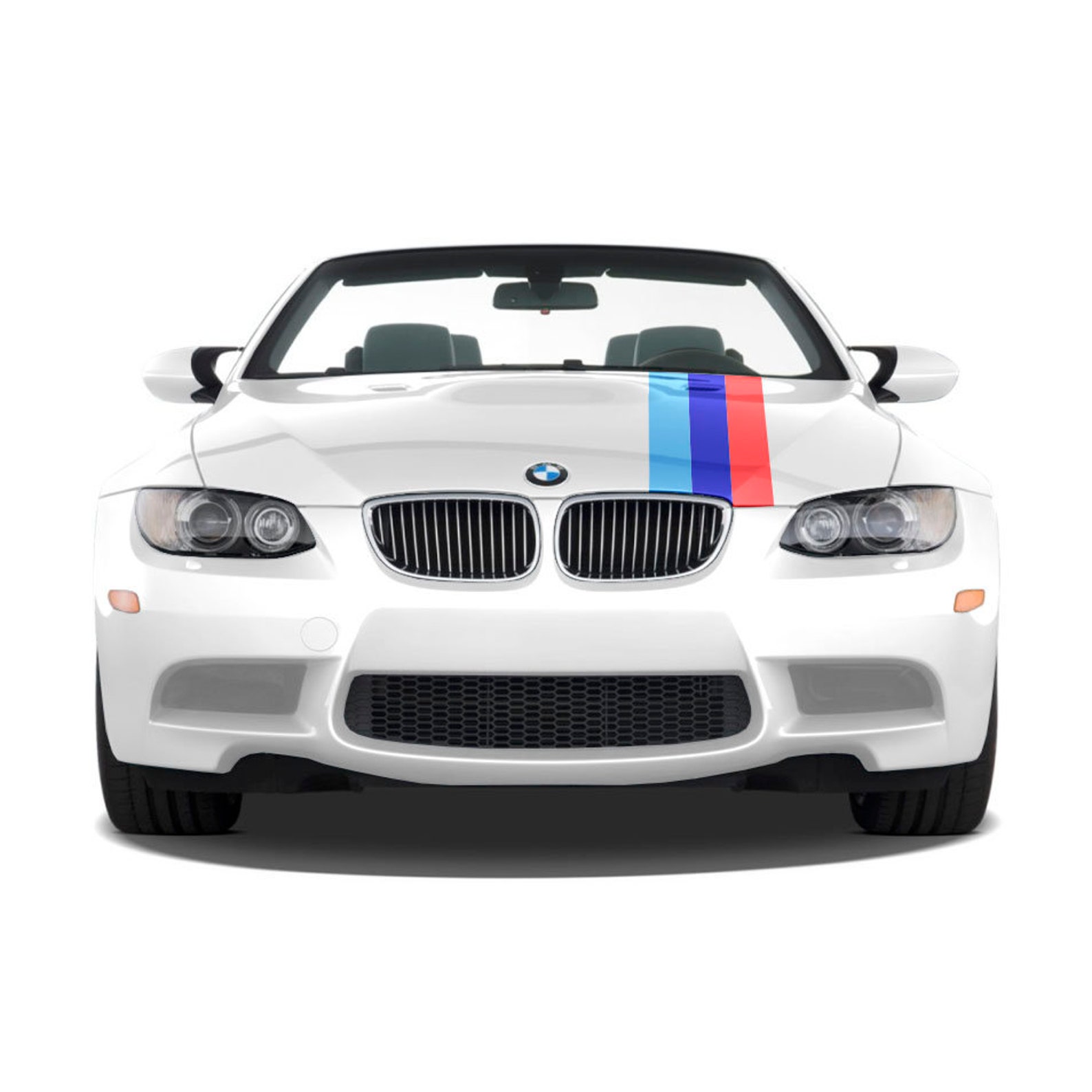 M Style Hood Stripe Hash Mark Racing Stripe Rally Decal Kit | Etsy