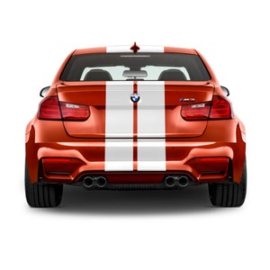 8" Vinyl Rally Stripes Racing Stripe Kit for BMW - Multiple Colors ...