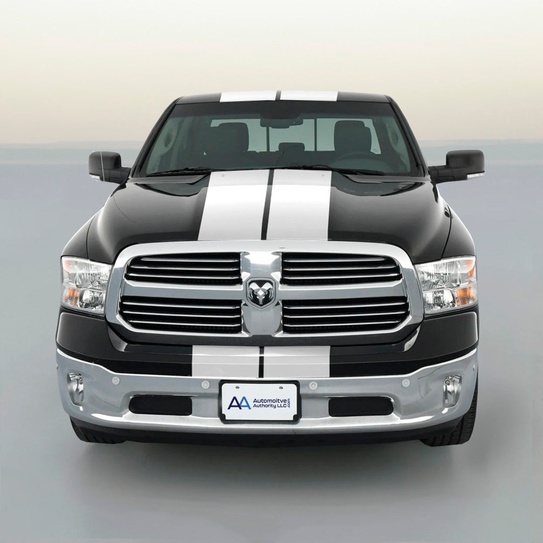 10" Vinyl Rally Stripes Racing Stripe Kit for Use on Dodge Ram ...