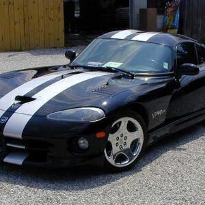 8" Vinyl Rally Stripes Racing Stripe Kit for Use on Dodge Viper ...