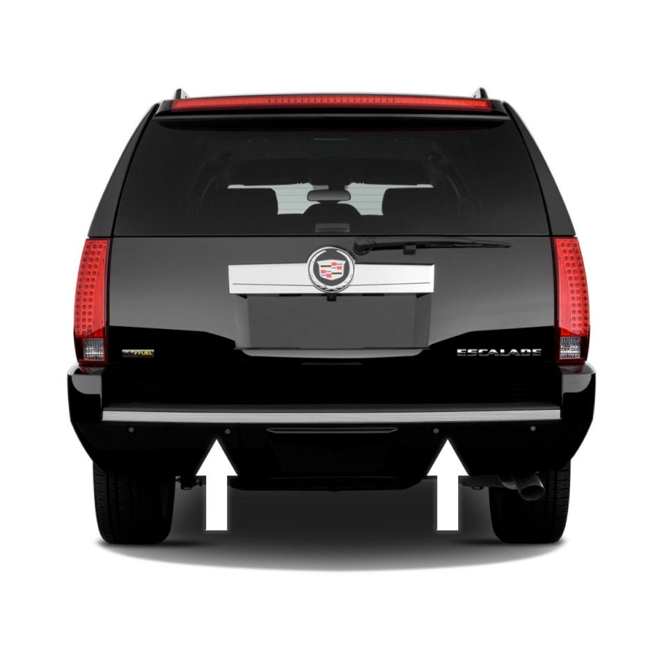 Chrome Rear Bumper Trim Molding Kit for Cadillac Escalade - Etsy