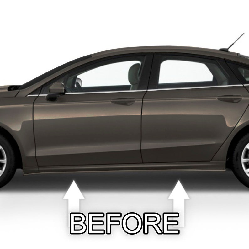 Rocker Panel Chrome Trim Side Molding for FORD FUSION 13-17 14 - Etsy